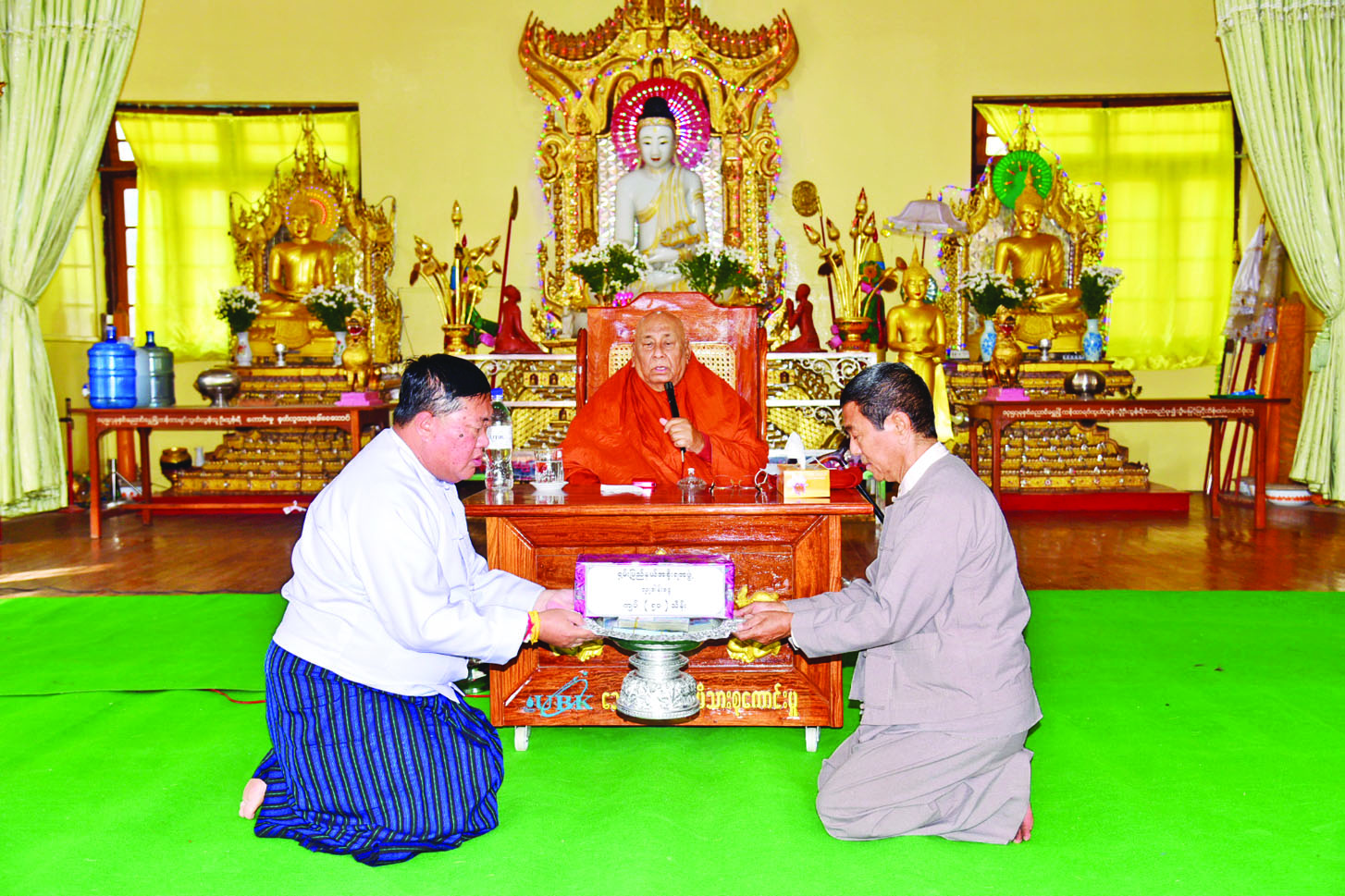 သီတဂူဆရာတော် ဒေါက်တာအရှင်ဉာဏိဿရအား ရှမ်းပြည်နယ်ဝန်ကြီးချုပ် သွားရောက်ဖူးမြော် News And